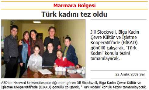 Support Jill - Vote for her Turkish Project - Turkish Forum